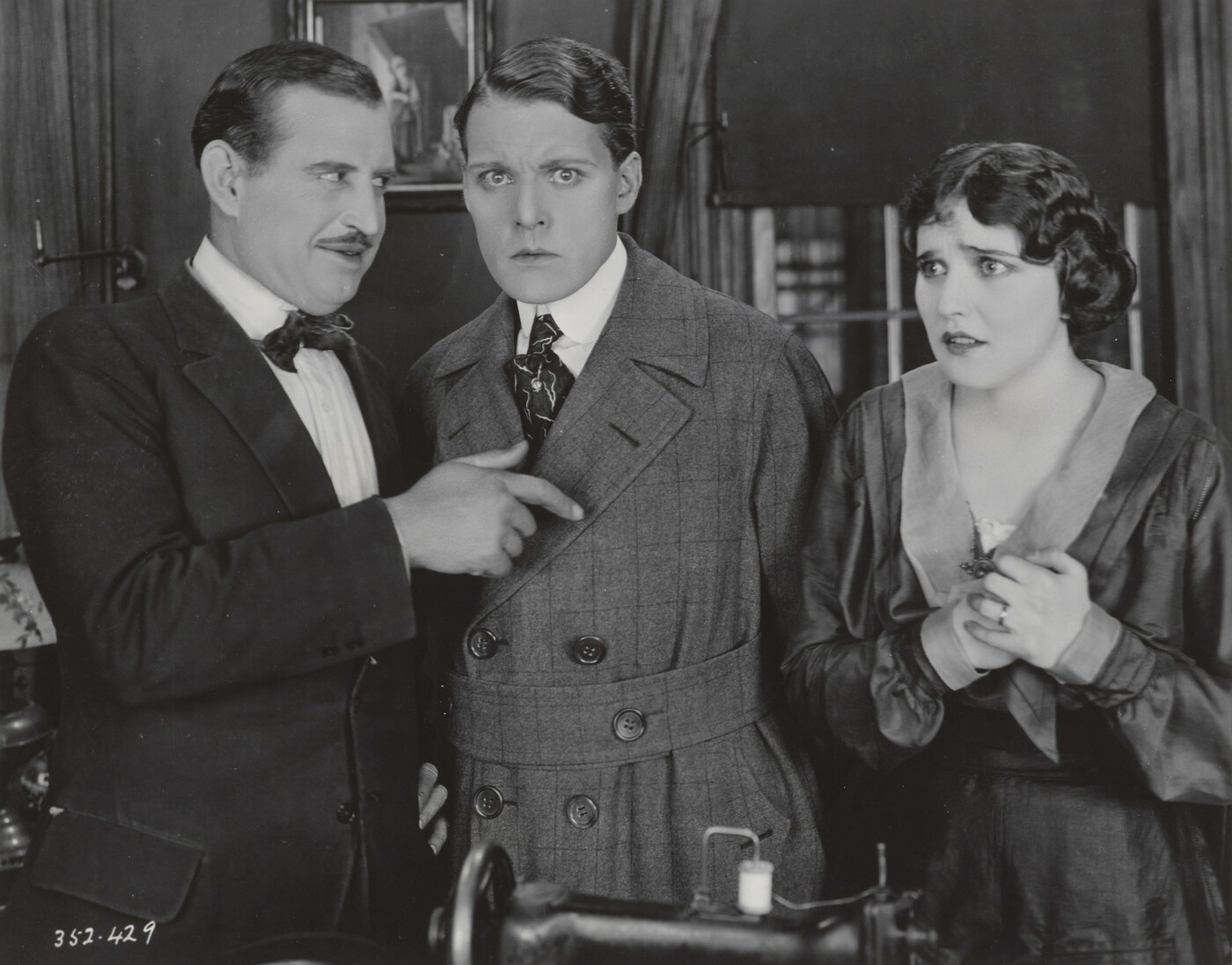 [Clarence Burton, Forrest Stanley, and Agnes Ayres, "Forbidden Fruit ...