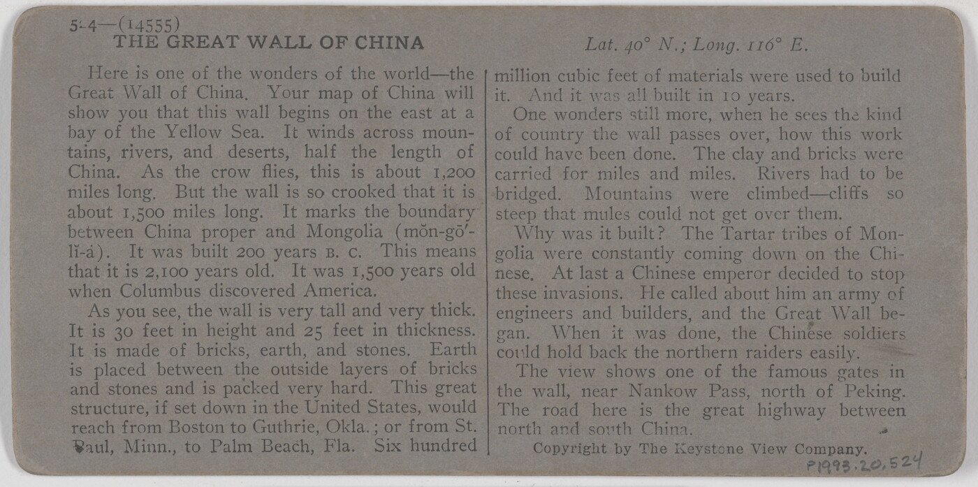 Caravan Passing Through an Ancient Gateway in the Great Wall at the ...