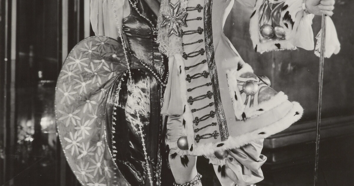 [Forrest Stanley dancing with woman in Cinderella sequence, "Forbidden ...