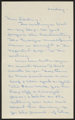 Elizabeth Koons Howe to Nell Dorr. n.d. | Amon Carter Museum of ...