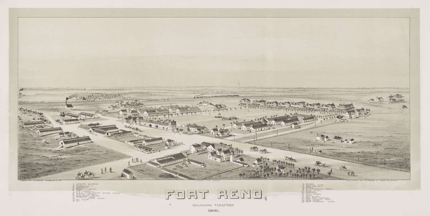 Fort Reno, Oklahoma Territory. 1891. | Amon Carter Museum of American Art