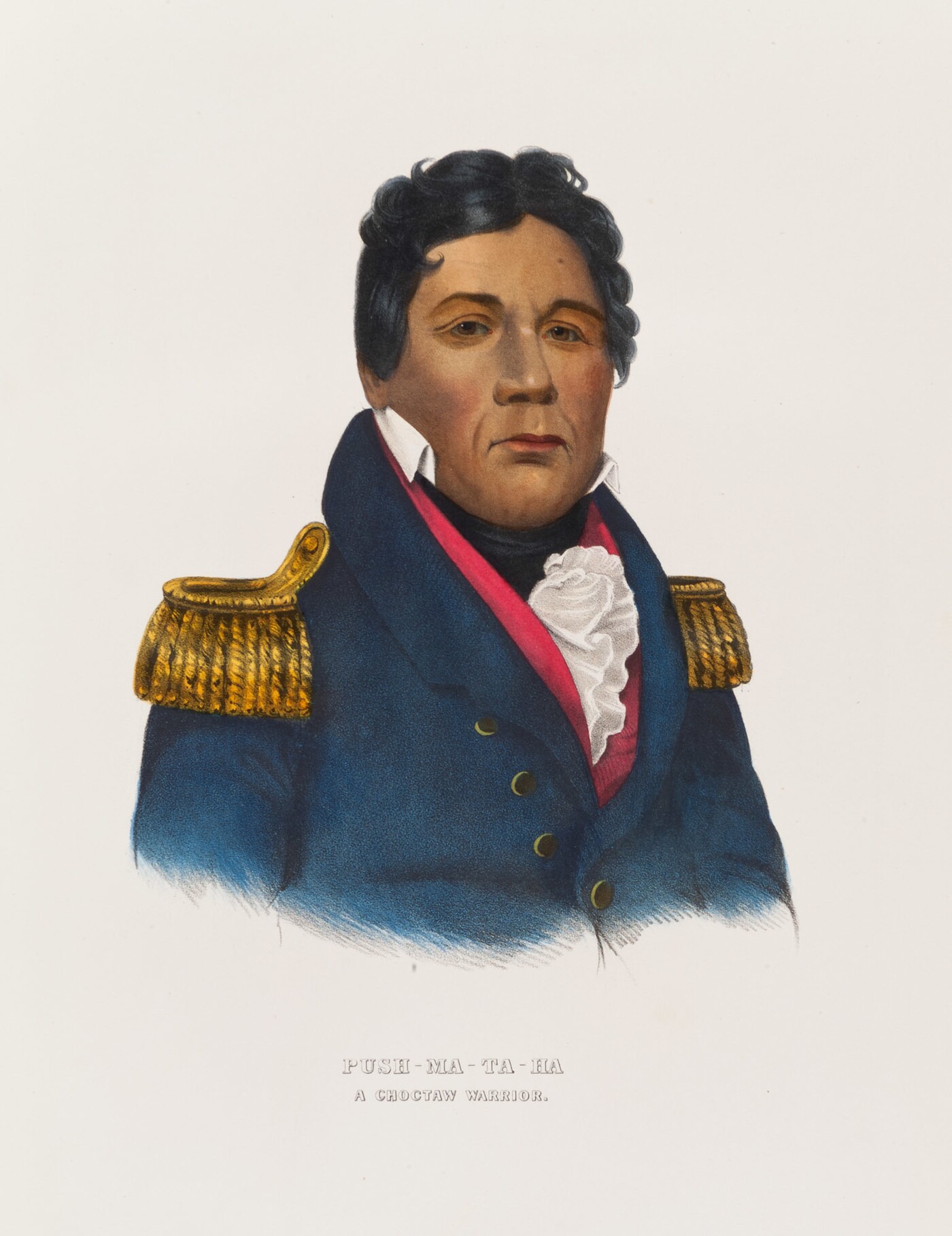 Push-Ma-Ta-Ha, a Choctaw Warrior | Amon Carter Museum of American Art