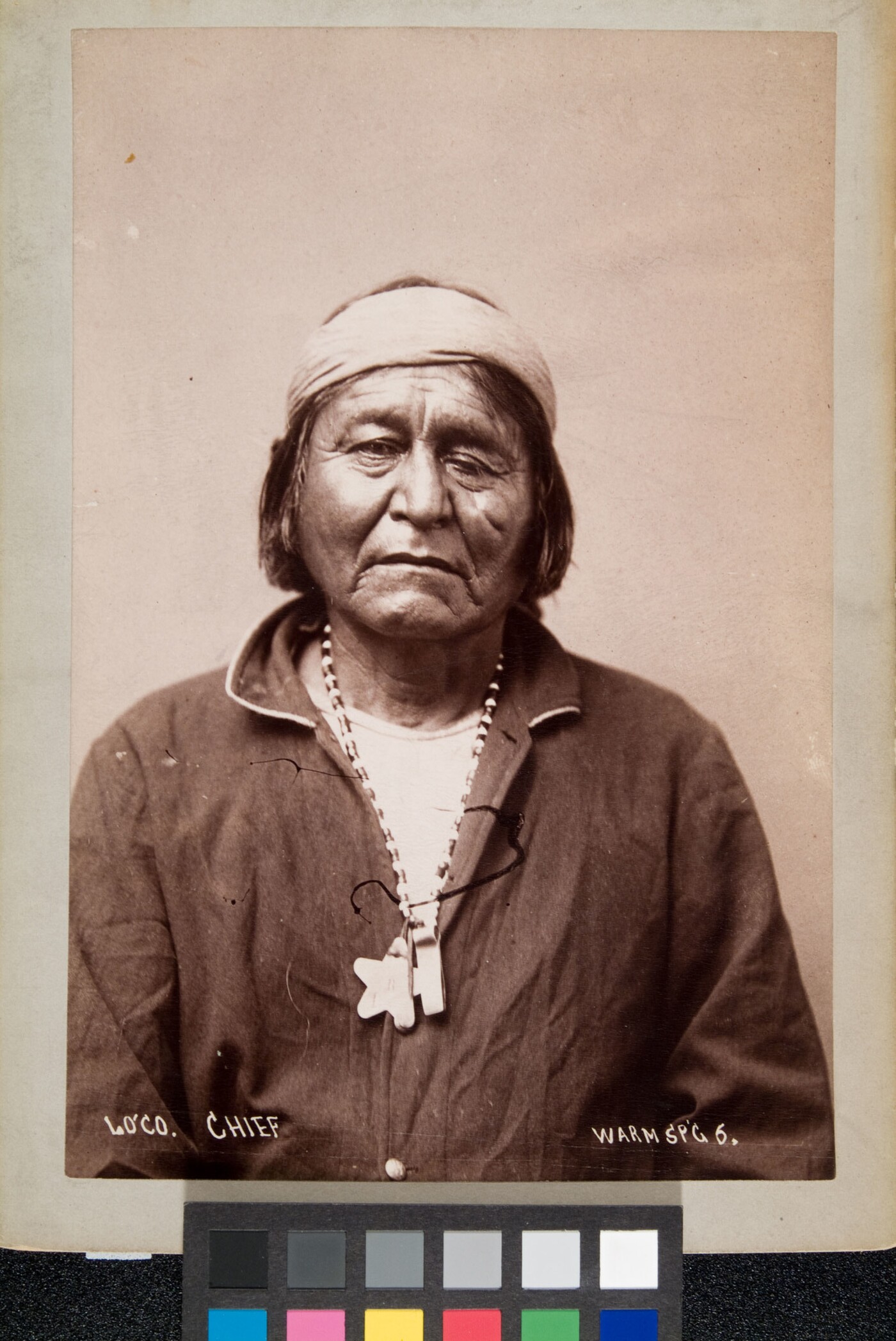 Loco, Head Chief Warm Springs [White Mountain Apache] | Amon Carter ...
