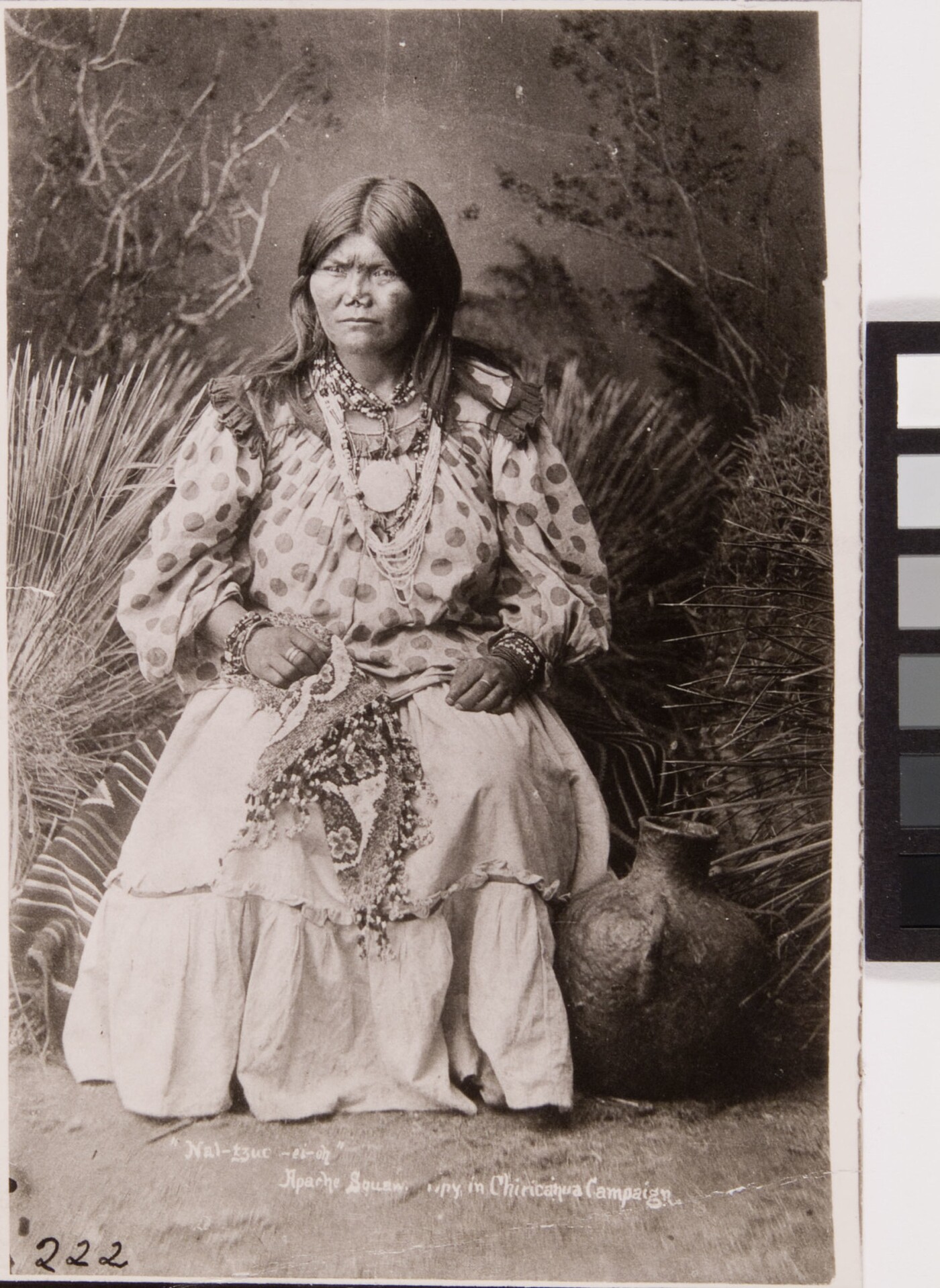 Nal-tzuc-ei-eh, Apache Squaw Spy in Chiricahua Campaign | Amon Carter ...