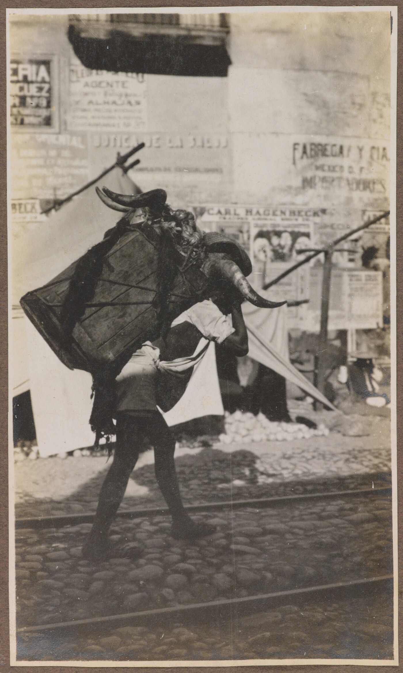 Mexican Carrying Box of Refuse from Slaughter House | Amon Carter ...
