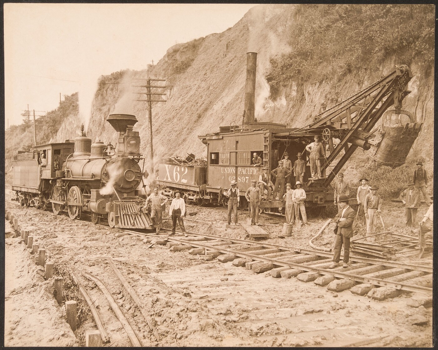 [Union Pacific railroad workers] | Amon Carter Museum of American Art