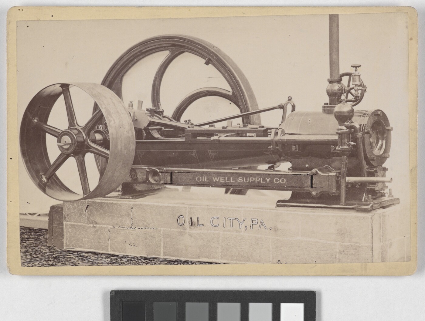 [Steam engine from Oil Well Supply Co., Oil City, Pennsylvania] | Amon ...