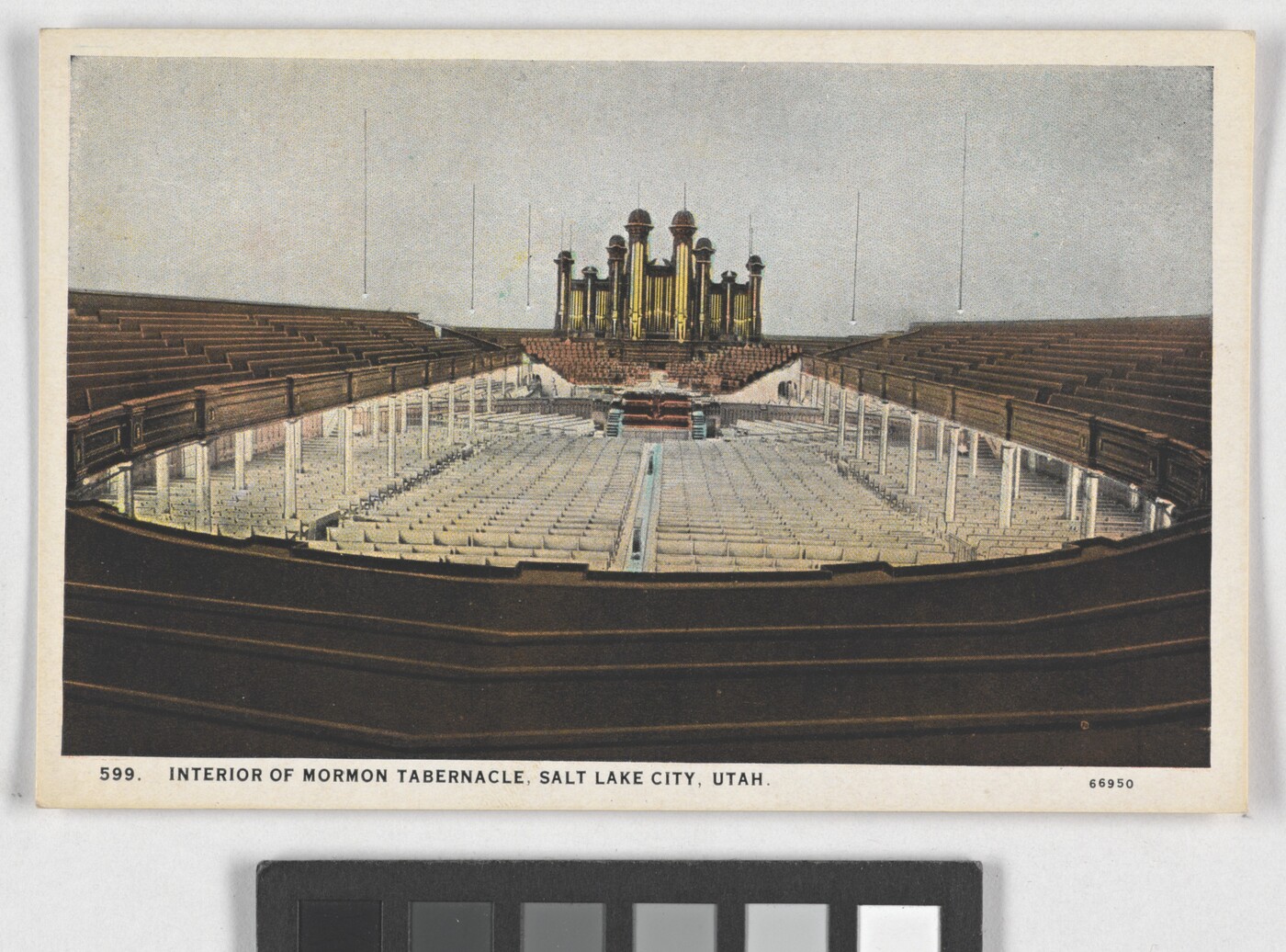 Interior of Mormon Tabernacle, Salt Lake City, Utah | Amon Carter ...