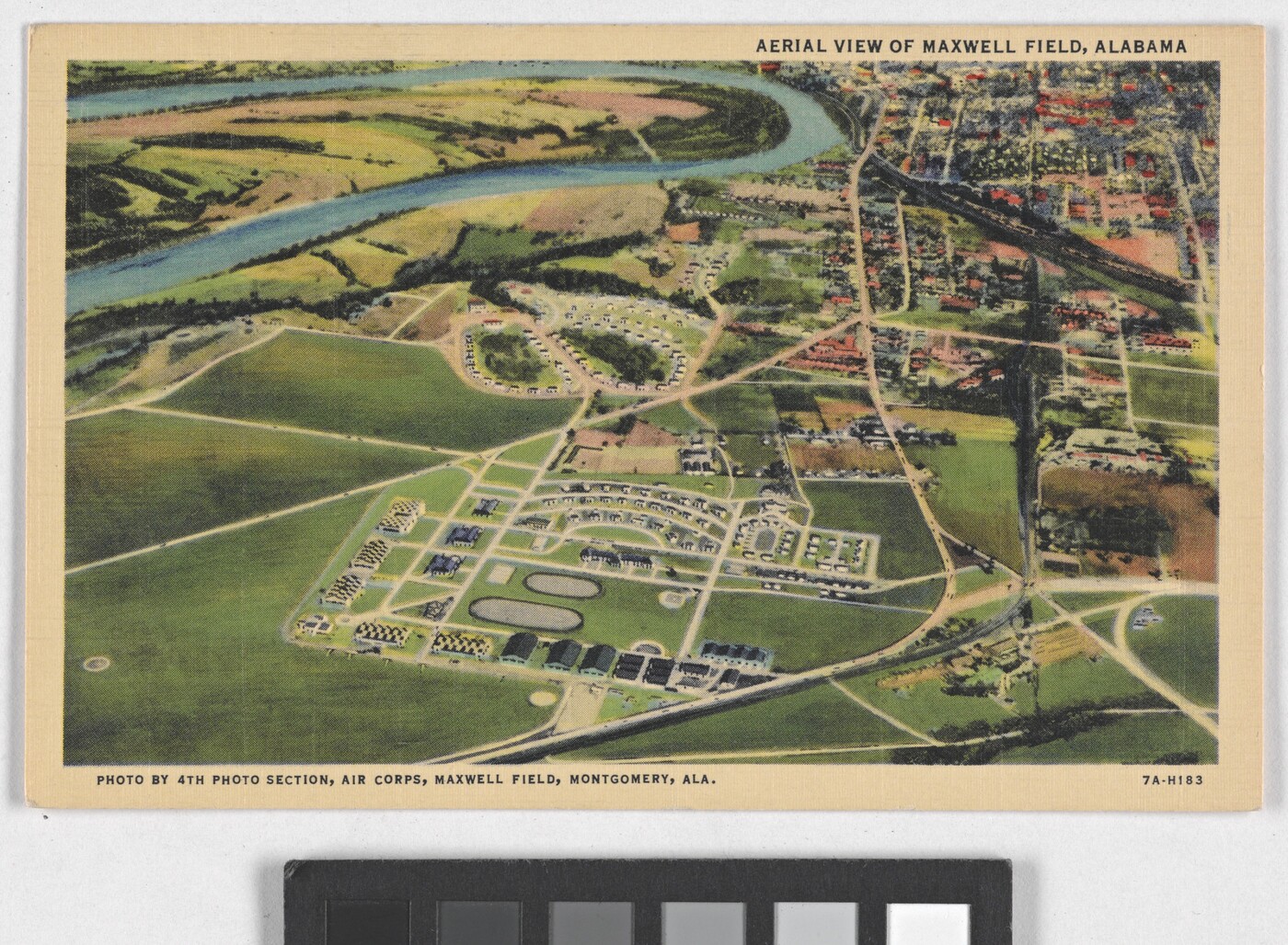 Aerial View of Maxwell Field, Alabama | Amon Carter Museum of American Art