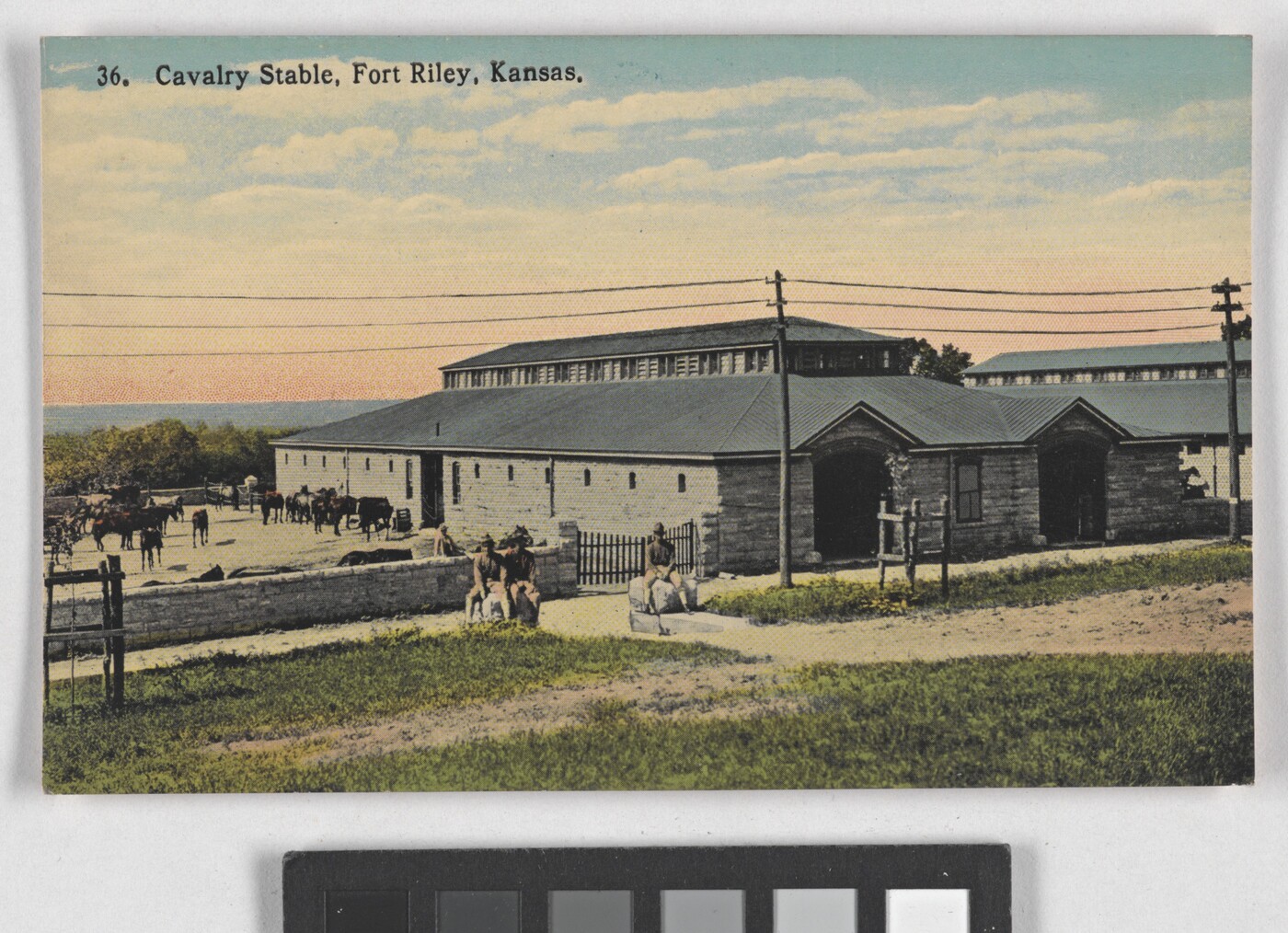 Cavalry Stable, Fort Riley, Kansas | Amon Carter Museum of American Art