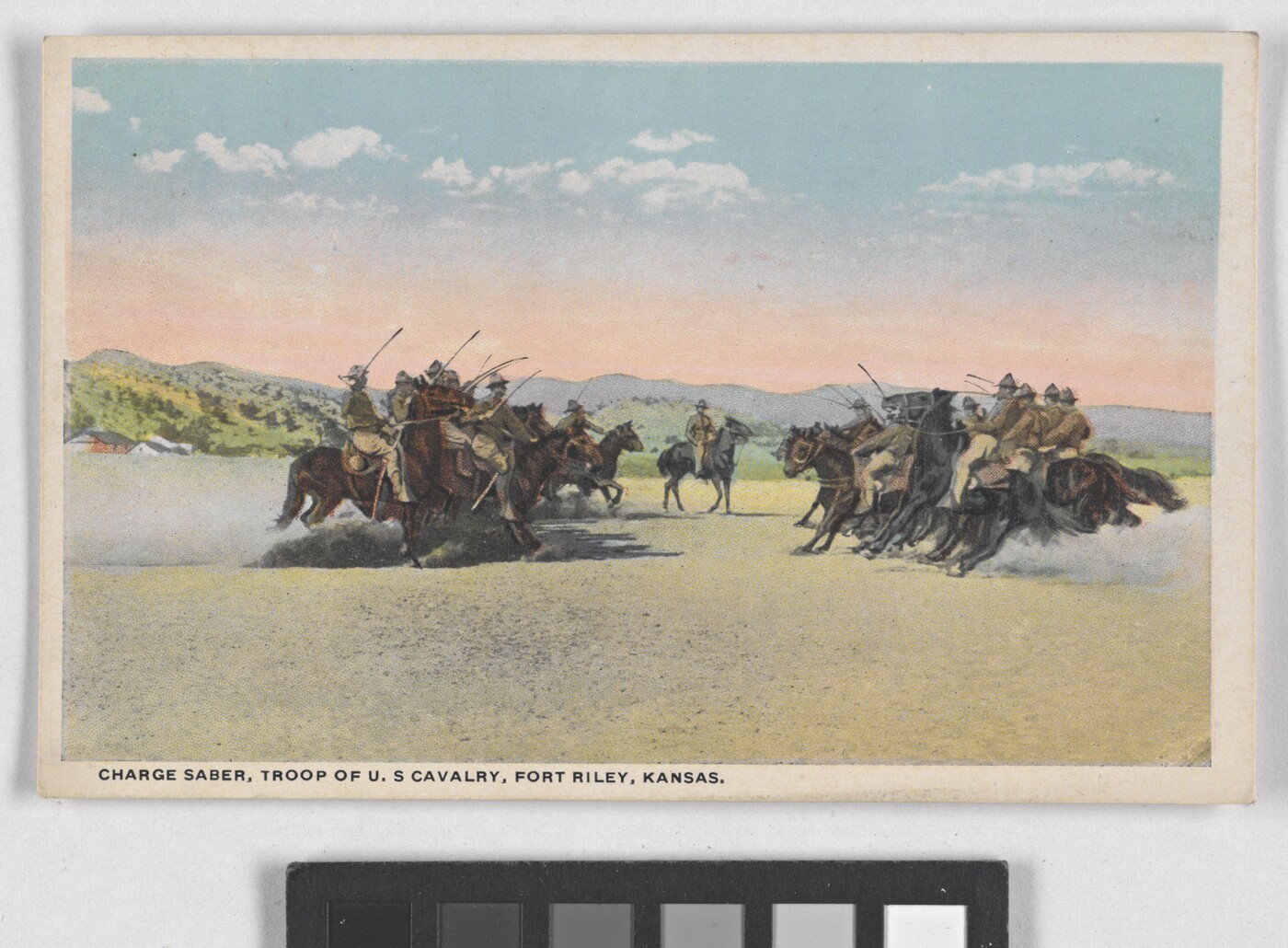 Charge Saber, Troop of U.S. Cavalry, Fort Riley, Kansas | Amon Carter ...