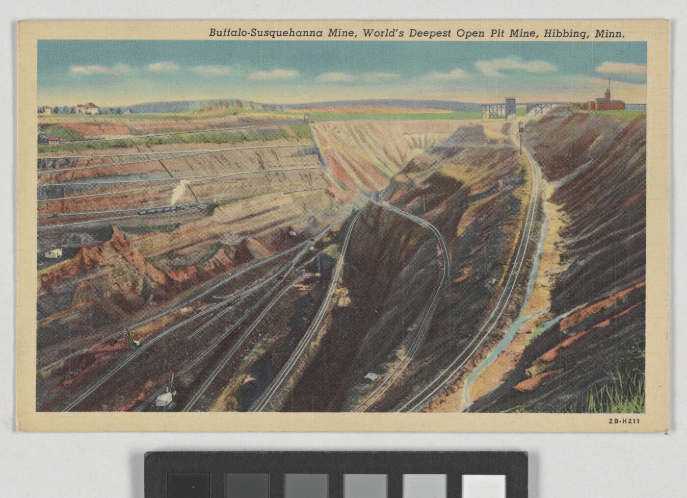 Buffalo-Susquehanna Mine, World's Deepest Open Pit Mine, Hibbing, Minn ...