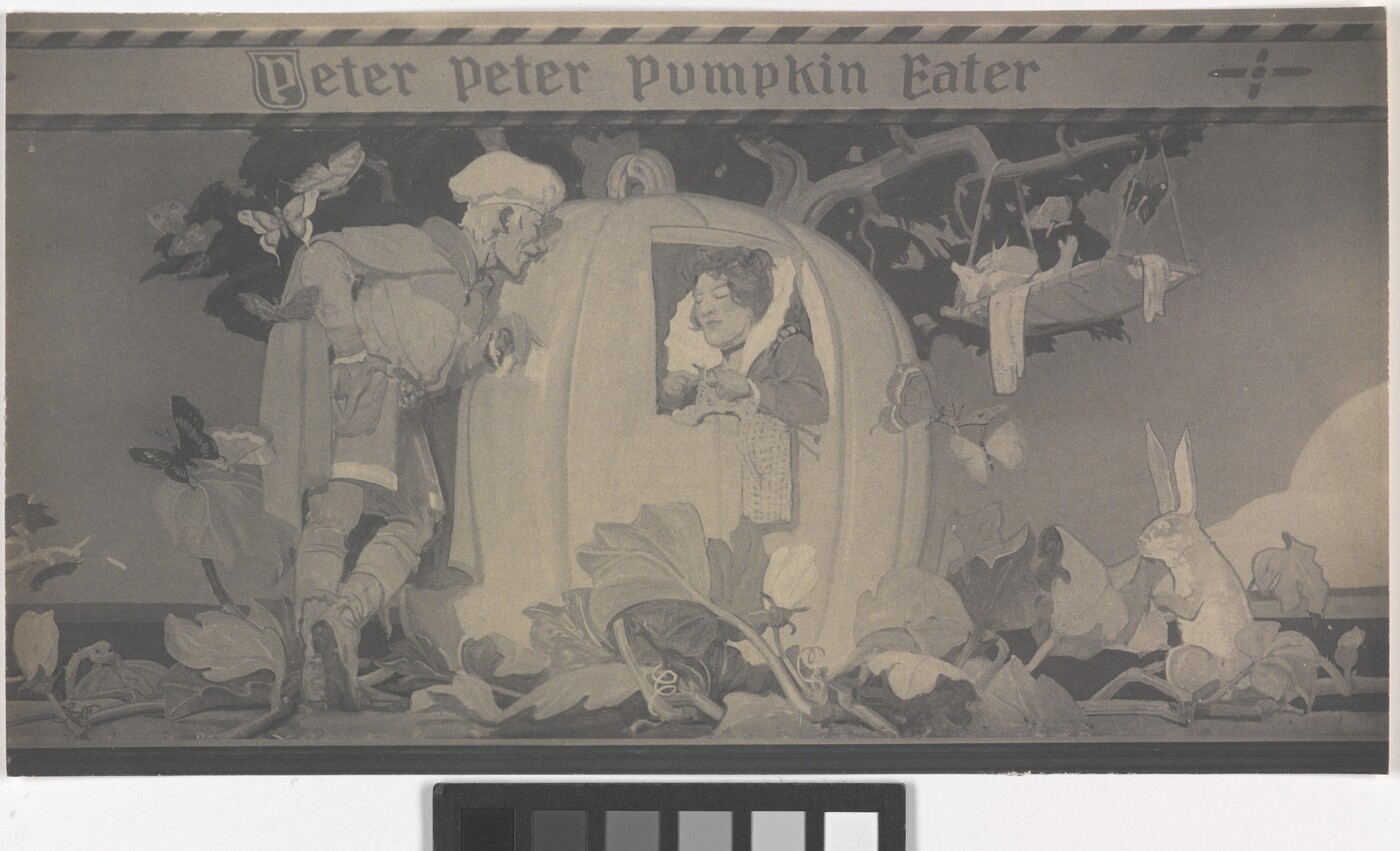 [Allen Tupper True "Peter Peter Pumpkin Eater" mural at Colorado ...