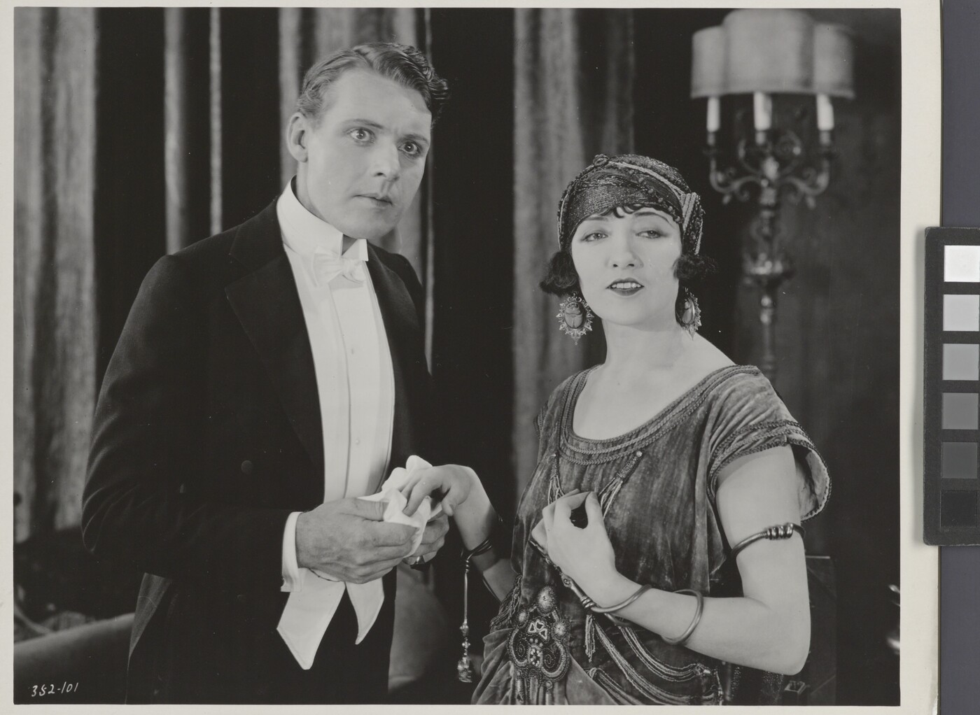 [Forrest Stanley and woman in formal attire, "Forbidden Fruit"] | Amon ...