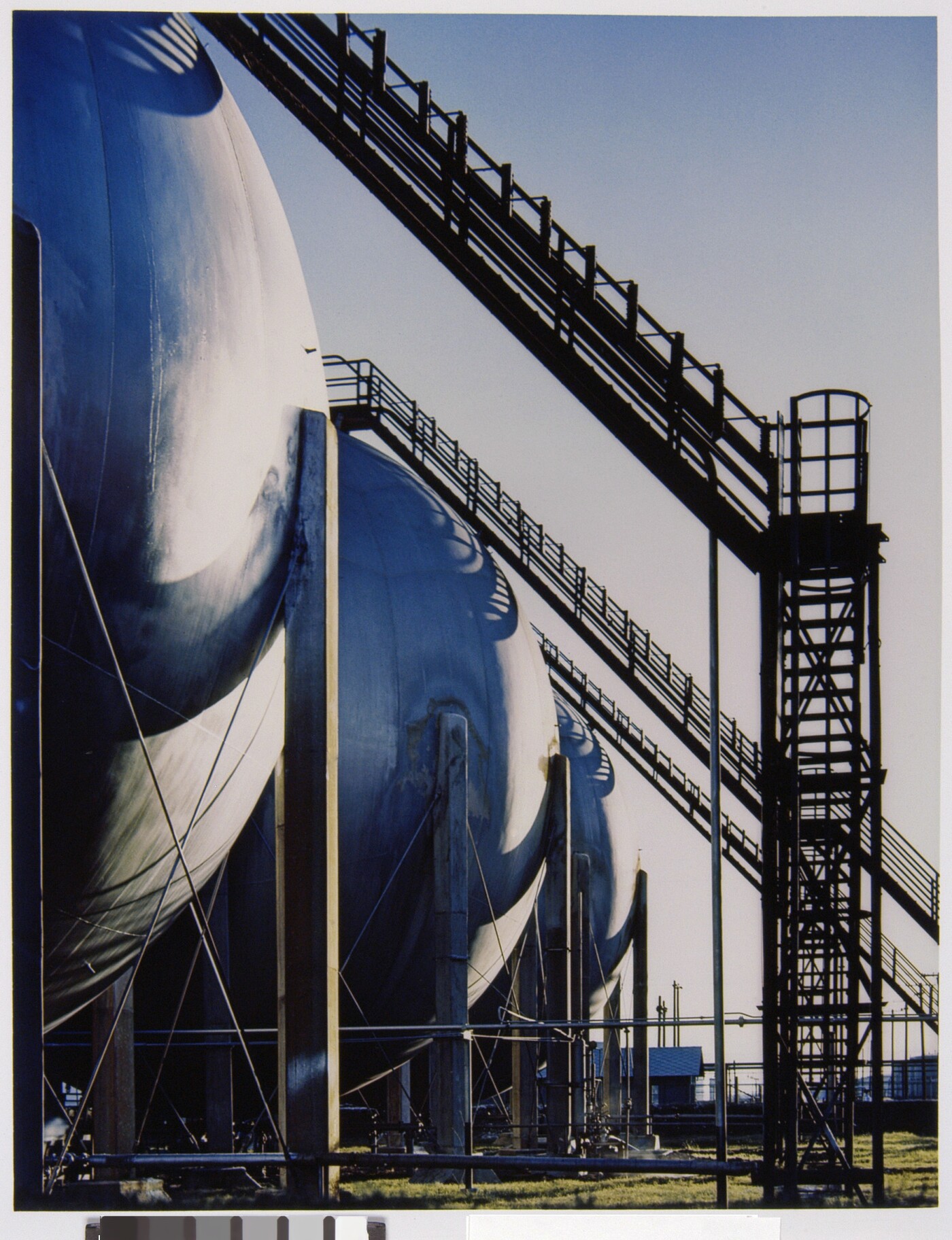 Horton Spheres Containing Butadiene at the Humble Oil and Refining Co ...