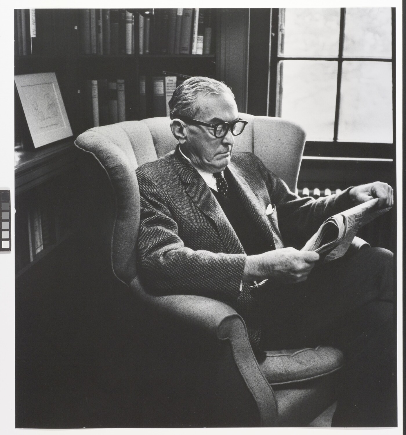 Walter Lippmann, Sage and Columnist, in His Washington, D.C., Home ...