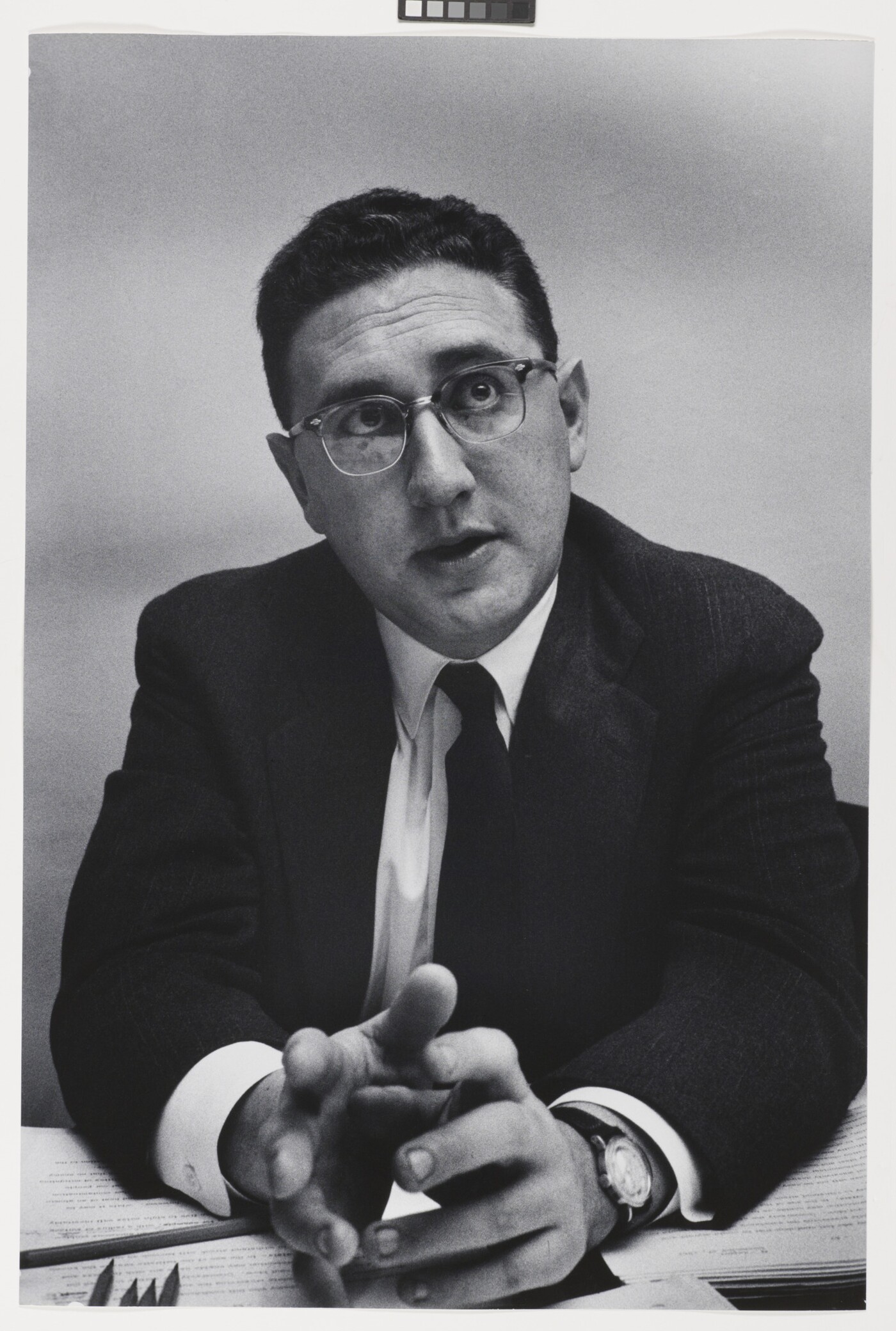 Henry Kissinger in 1958 When He was Professor of International Studies ...