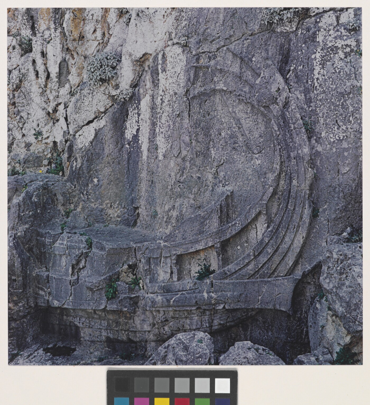 Bas-Relief of Trireme, Lindos, Rhodes, April 20, 1967 | Amon Carter ...