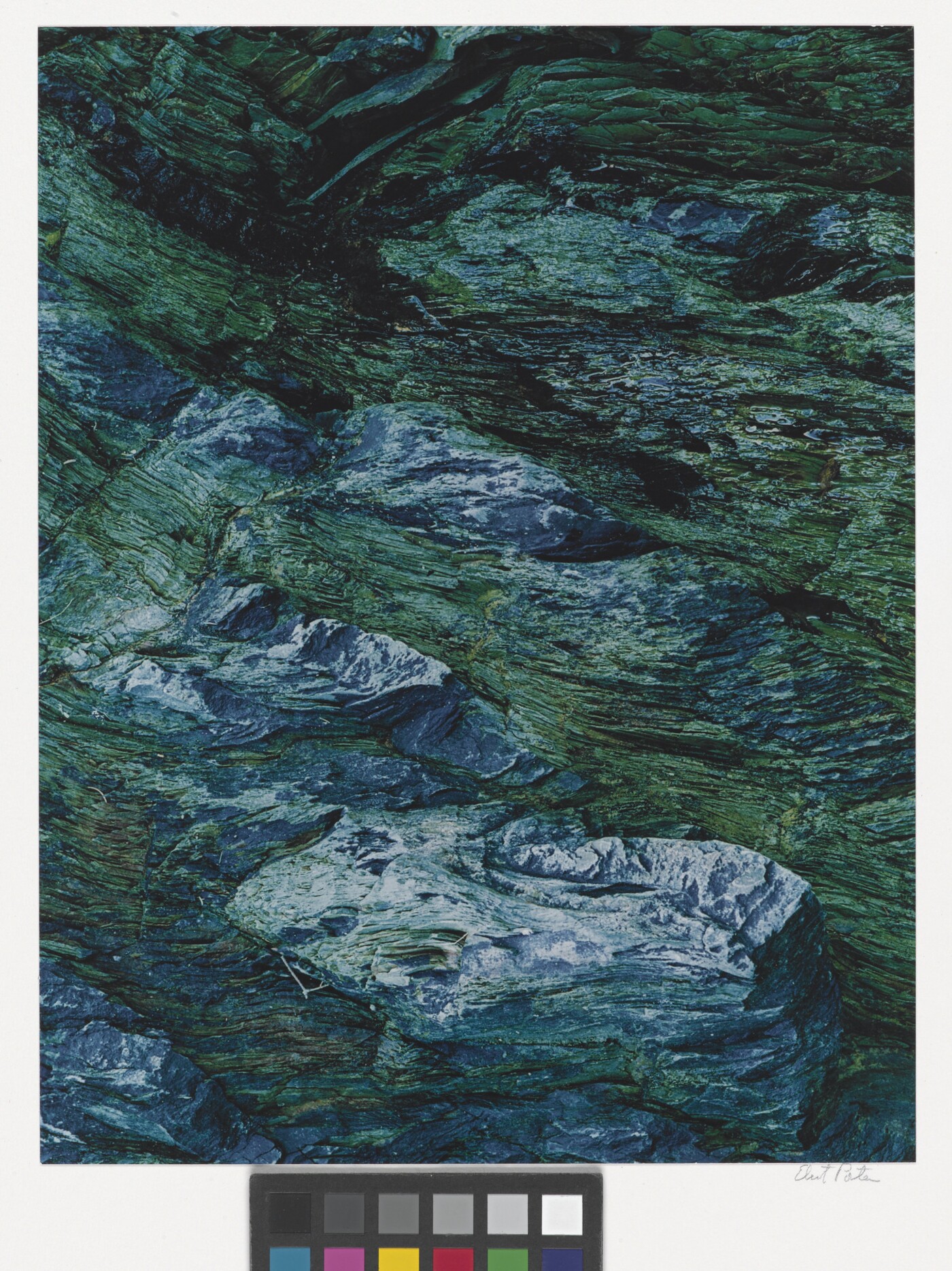 Green Shale Rock, Bradbury Island, Maine, August 25, 1973 | Amon Carter ...