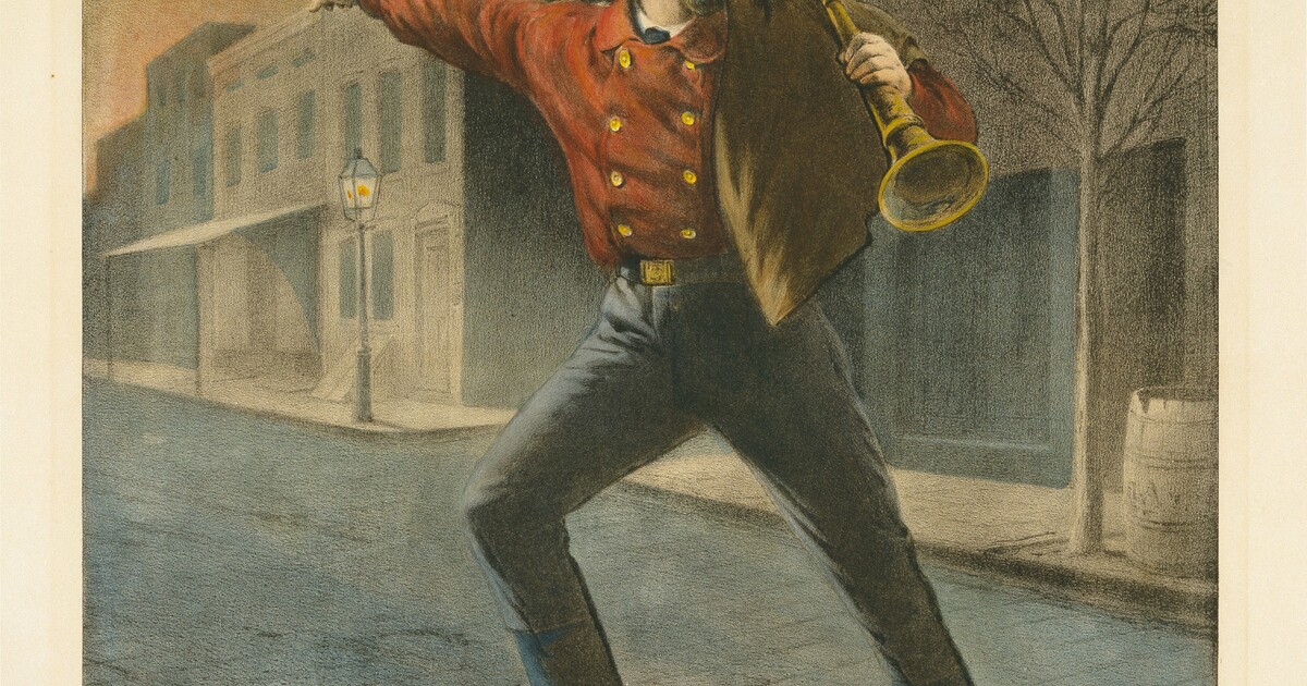 The American Fireman, Rushing to the Conflict. | Amon Carter Museum of ...