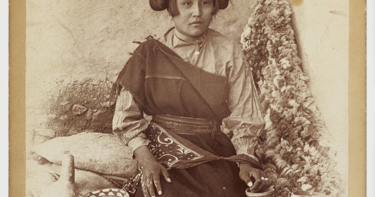 Moqui Indian girl of Qualpi Pueblo, A.T. | Amon Carter Museum of ...