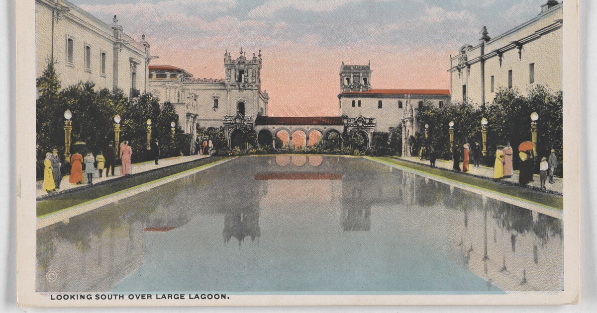 Panama-California Exposition, San Diego, Cal., 1915. Looking South Over ...