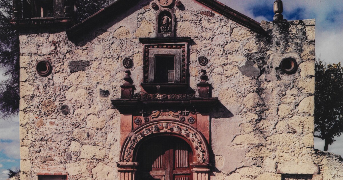 Chapel, Front View, San Miguel Viejo, Mexico, December 31, 1955 | Amon ...